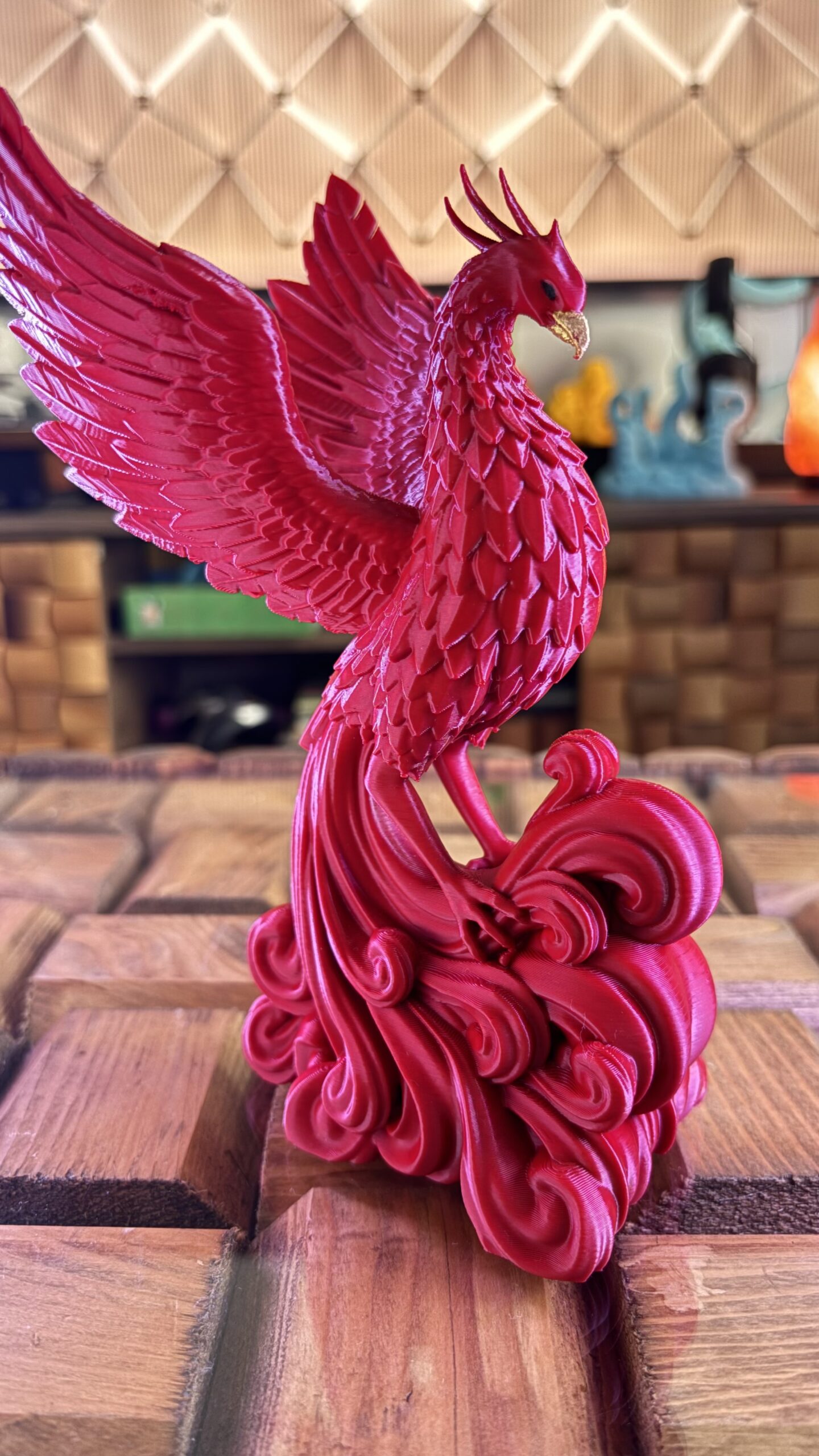 🔥 Yamuland Phoenix Anka Kuşu Dekoratif Obje - Yamuland